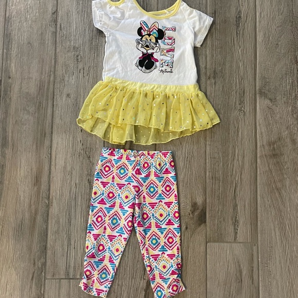 Disney | Matching Sets | Minnie Mouse Yellow Outfit | Poshmark